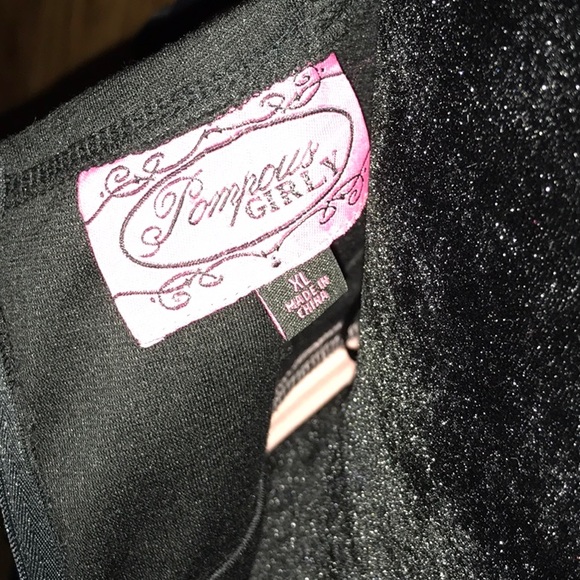 Pompous Girly | Dresses | Baby Pink And Black High Low Dress | Poshmark